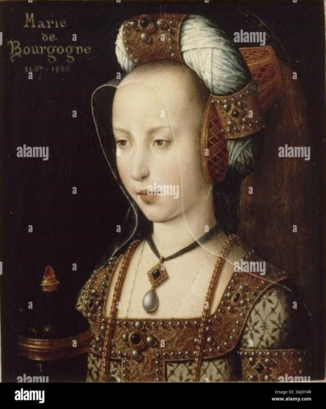 This oil on panel painting from the Workshop of the Master of the Magdalen Legend portrays ...