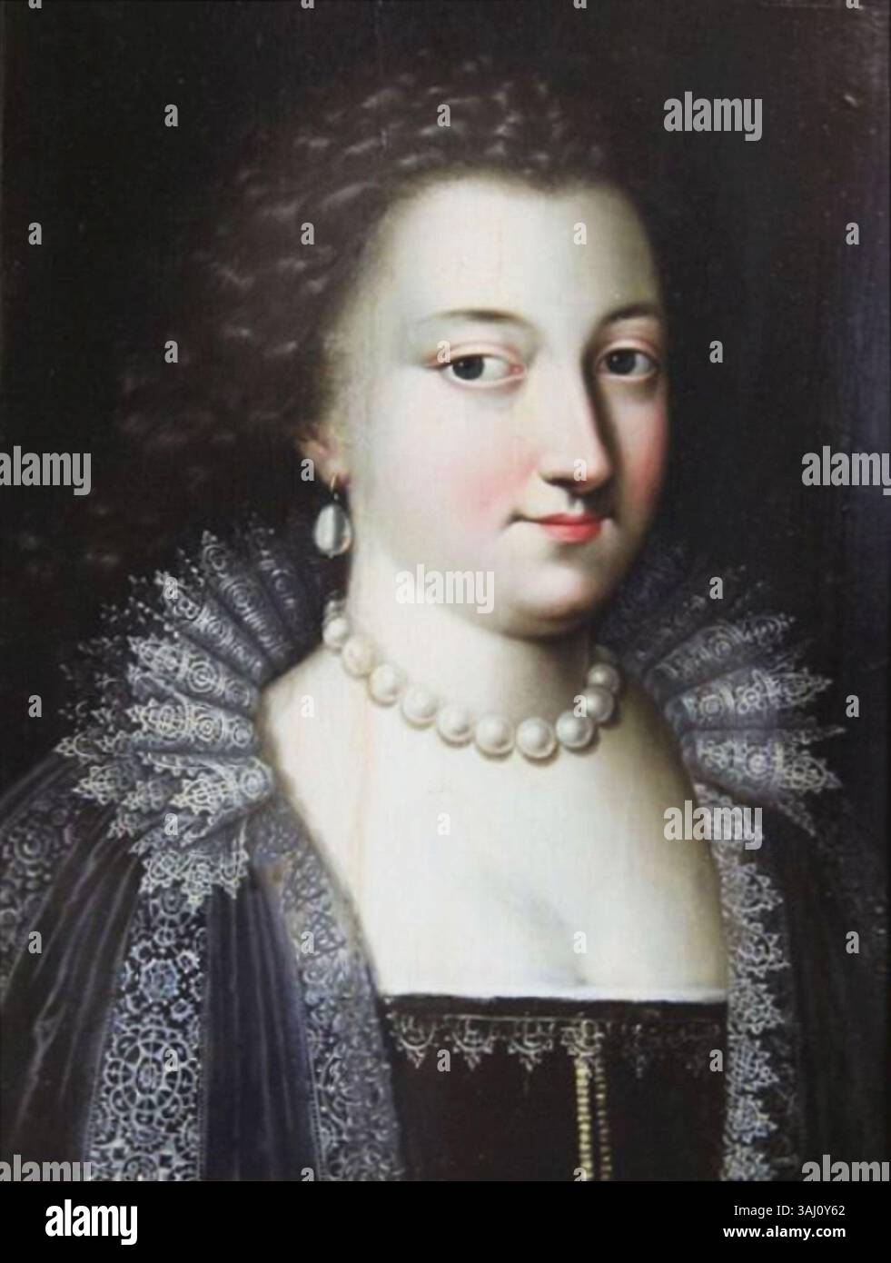 This 17th-century portrait, attributed to a follower of Claude Déruet ...