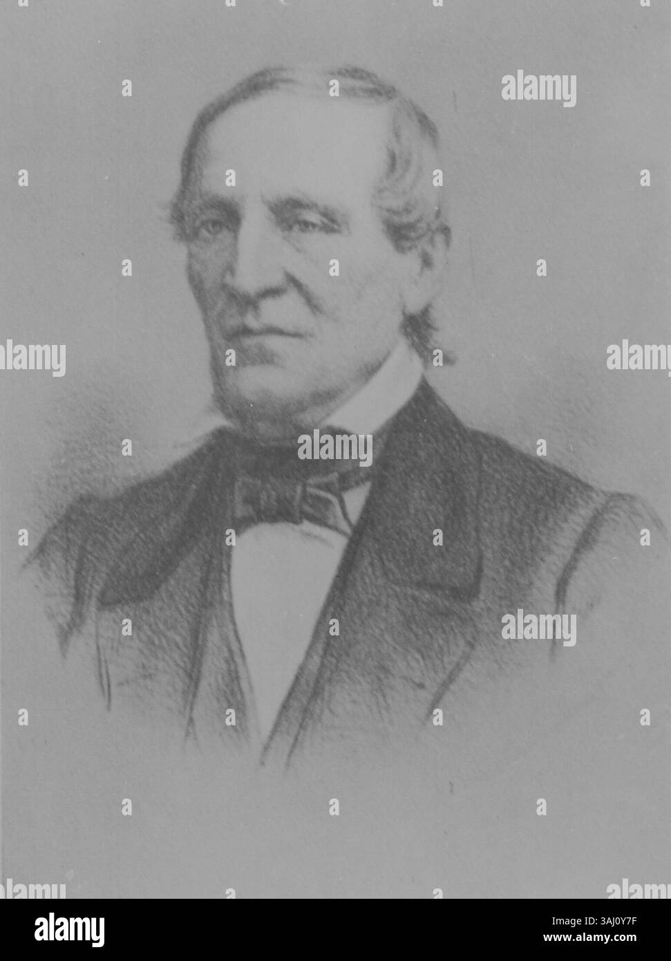 Portrait of Sylvanus Packard, benefactor to Tufts College (now Tufts ...