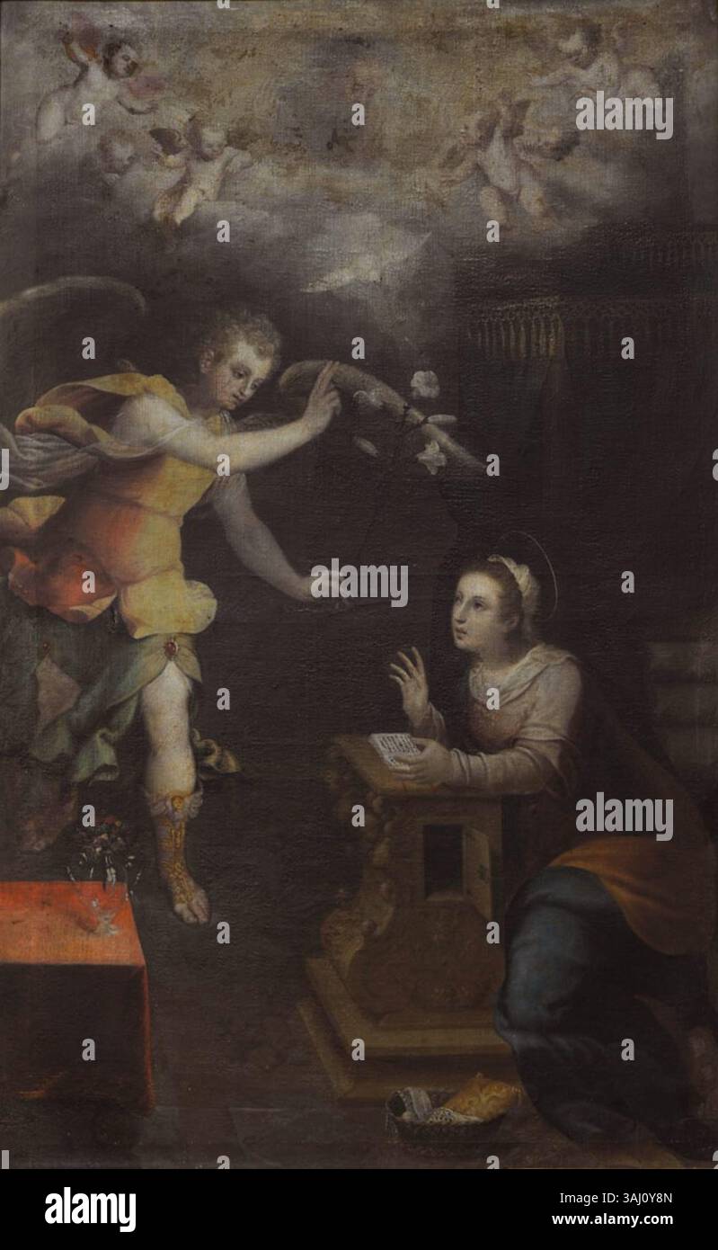 Andrea Semino's 'Annunciazione,' created in 1585, is housed in the ...