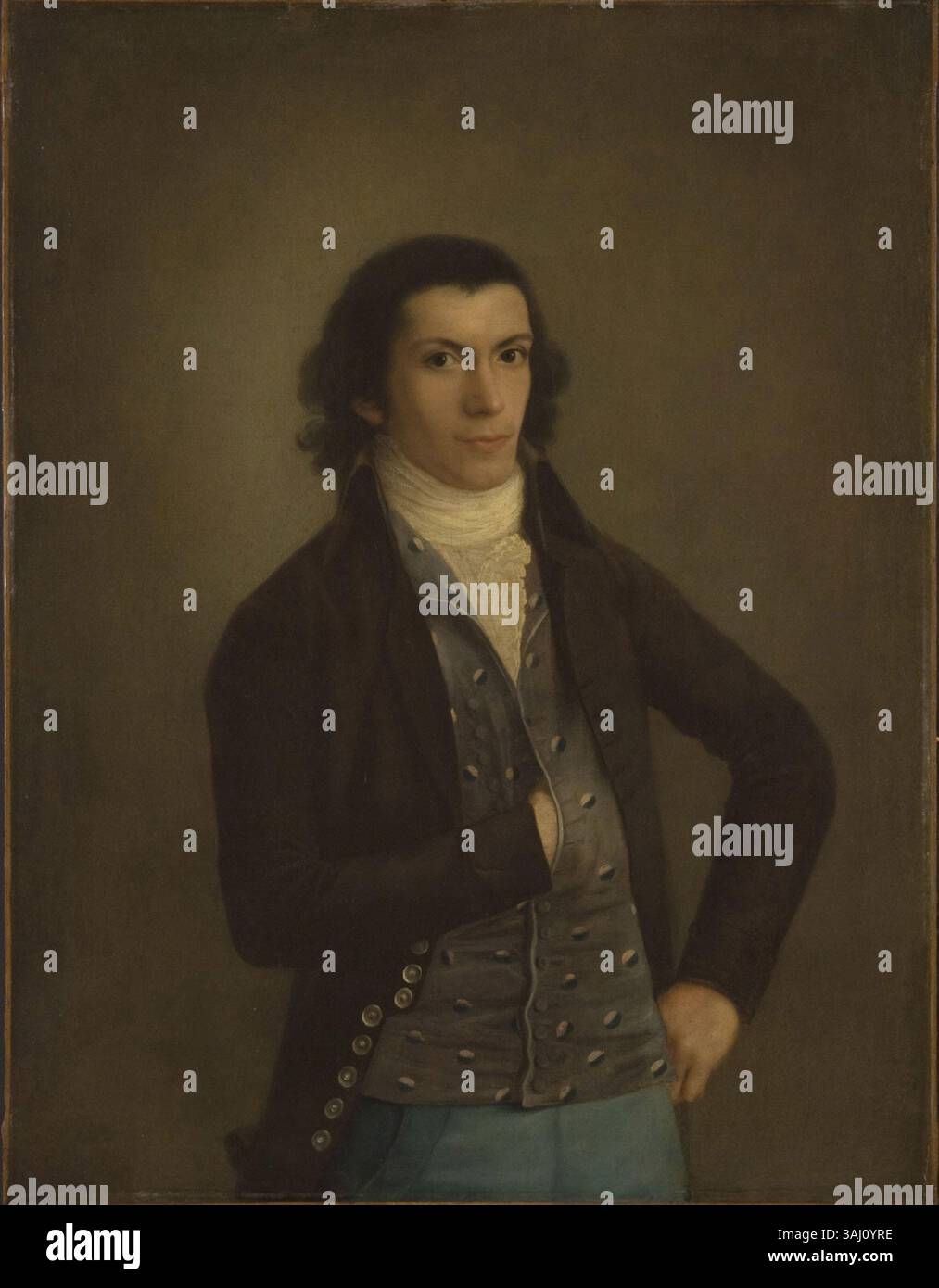 Agustín Esteve y Marqués painted a portrait of Spanish architect and ...