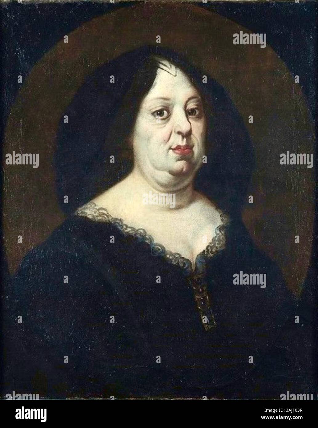 This 17th-century portrait depicts Vittoria della Rovere (1622-1694 ...