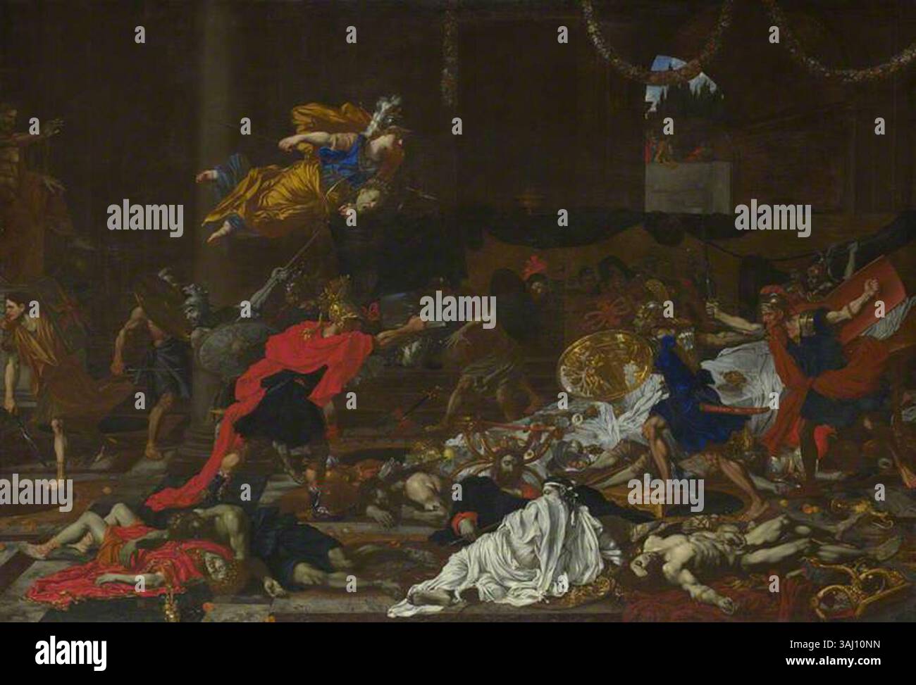 This mythological painting, from the Flemish School, illustrates ...