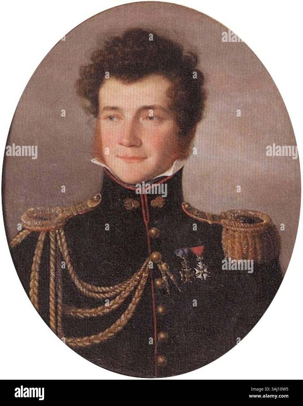 The 1820 portrait by Natale Schiavoni of Wadysław Ostrowski, a Polish ...
