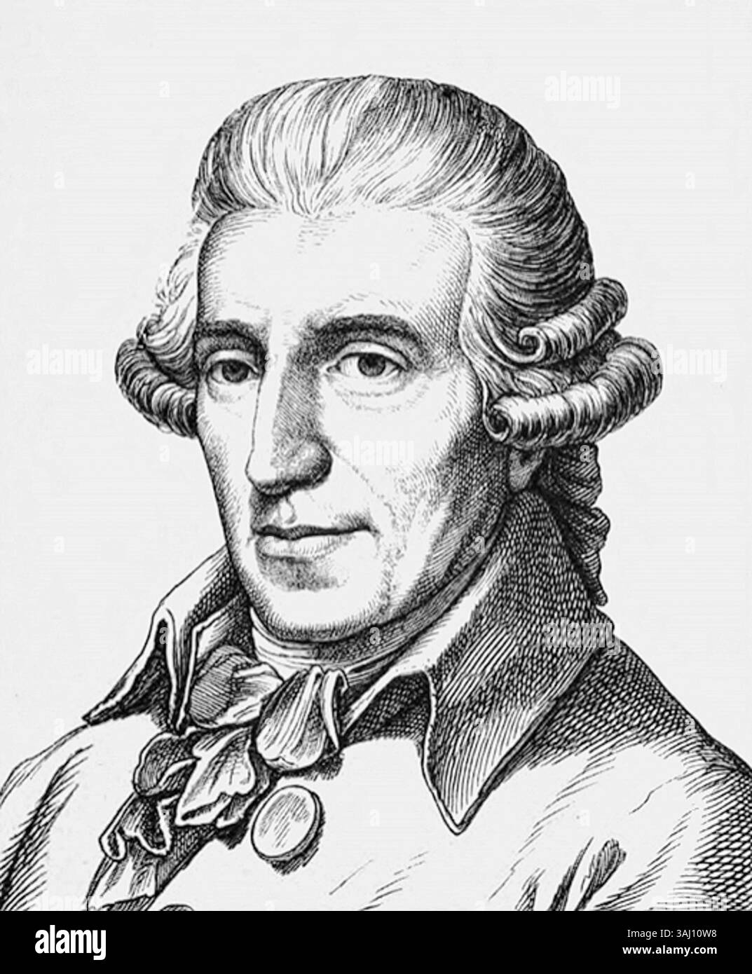 Ludwig Bechstein's 1854 portrait of Joseph Haydn, one of the most ...