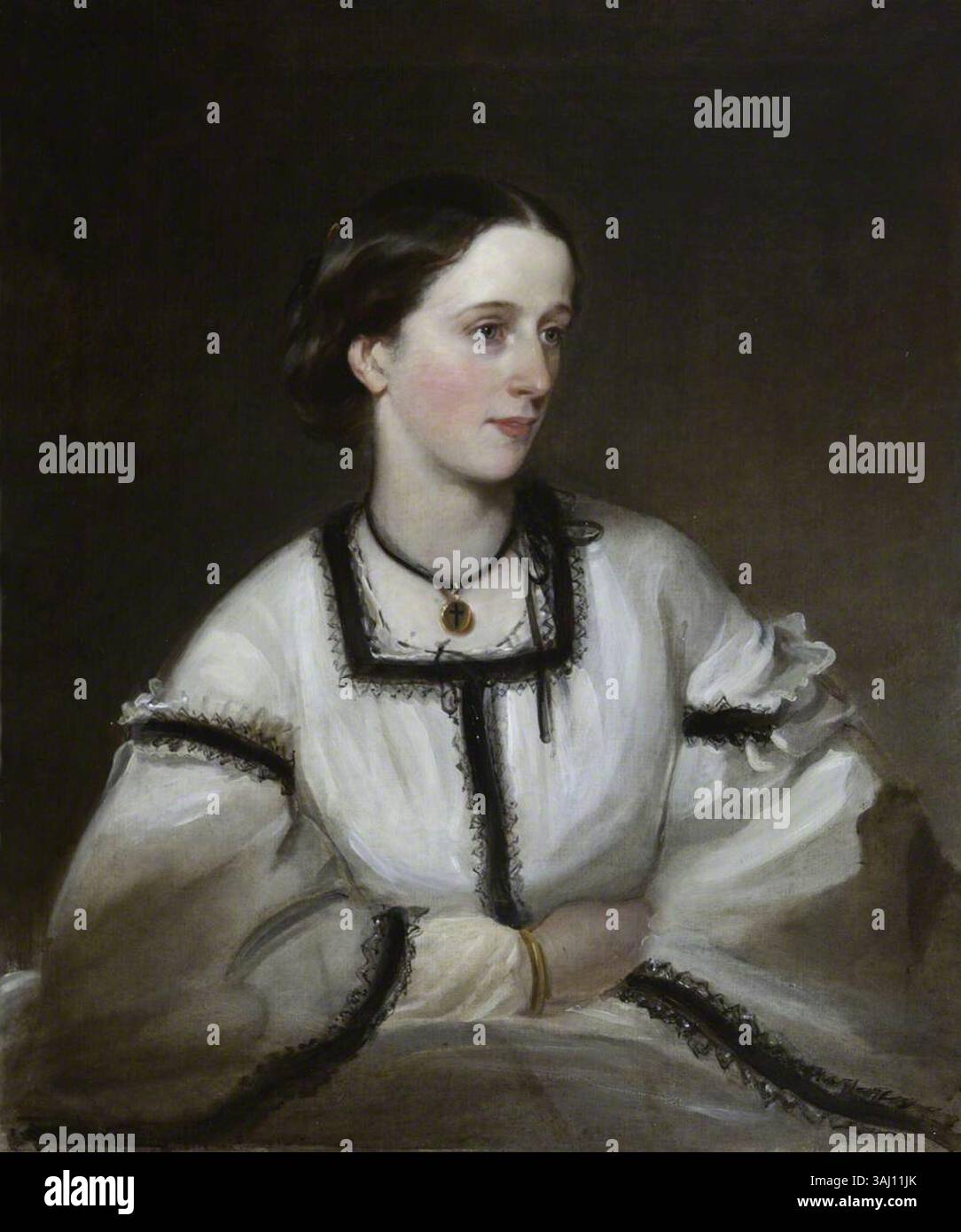 A portrait of Lady Georgina Sophia Baillie-Hamilton, Lady Vernon (1839 ...