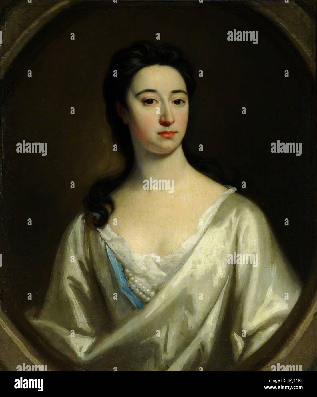 Attributed to Jonathan Richardson the elder, this portrait depicts Mary ...