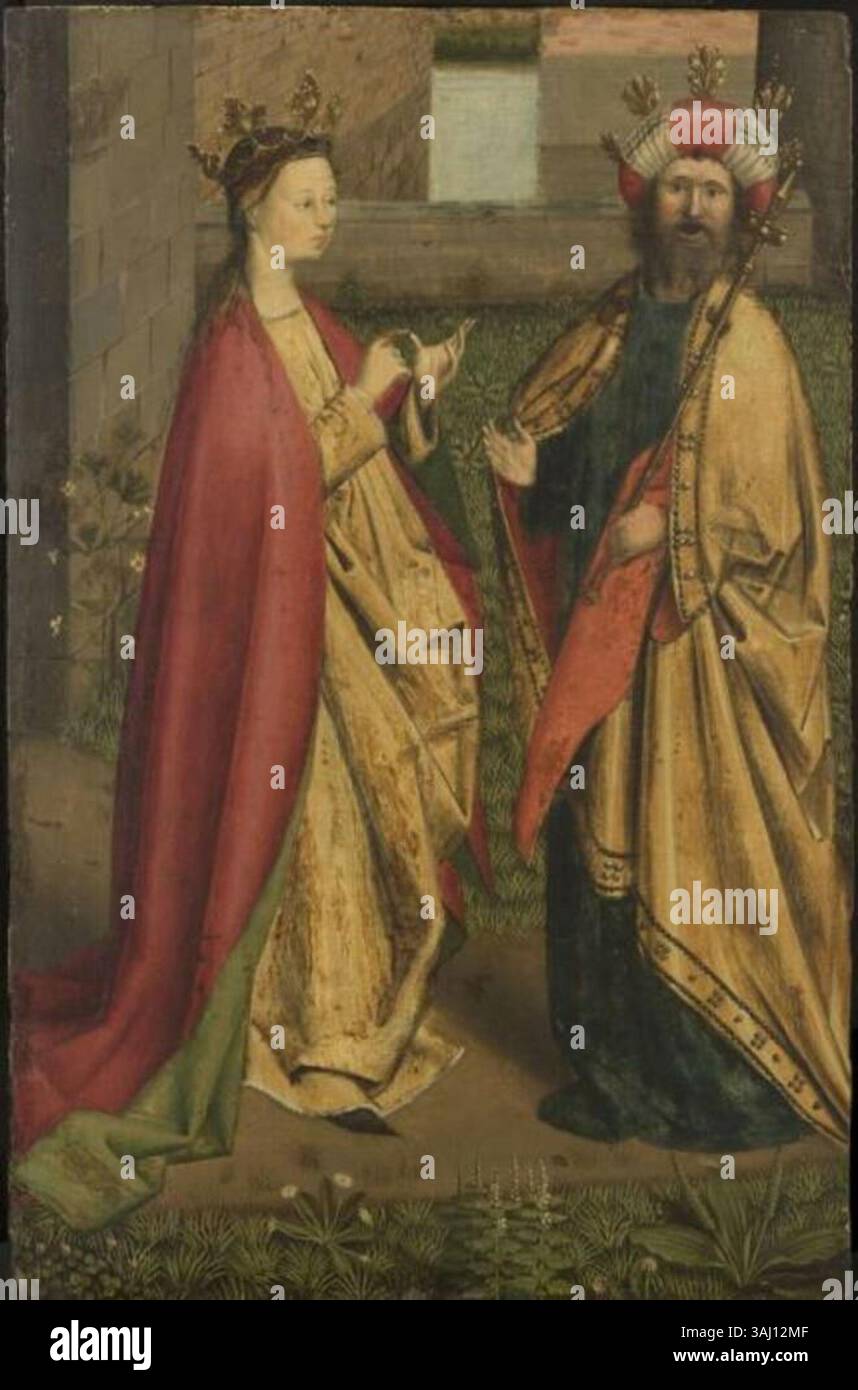This 15th-century anonymous painting from the Southern Netherlands ...