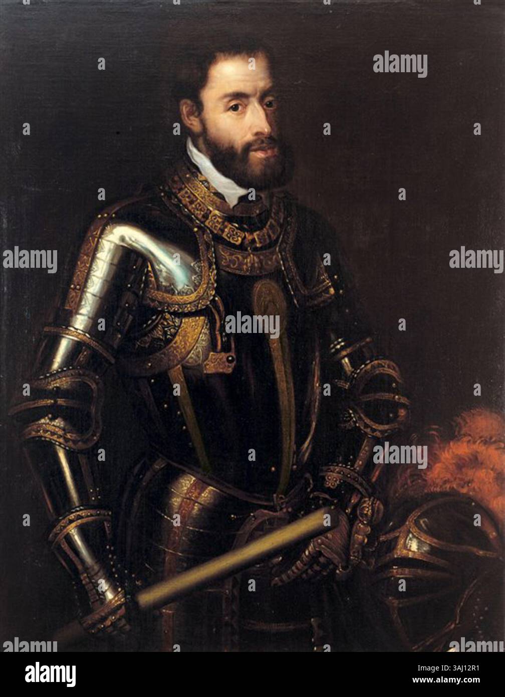 This portrait by Peter Paul Rubens, 'Emperor Charles V in ceremonial ...