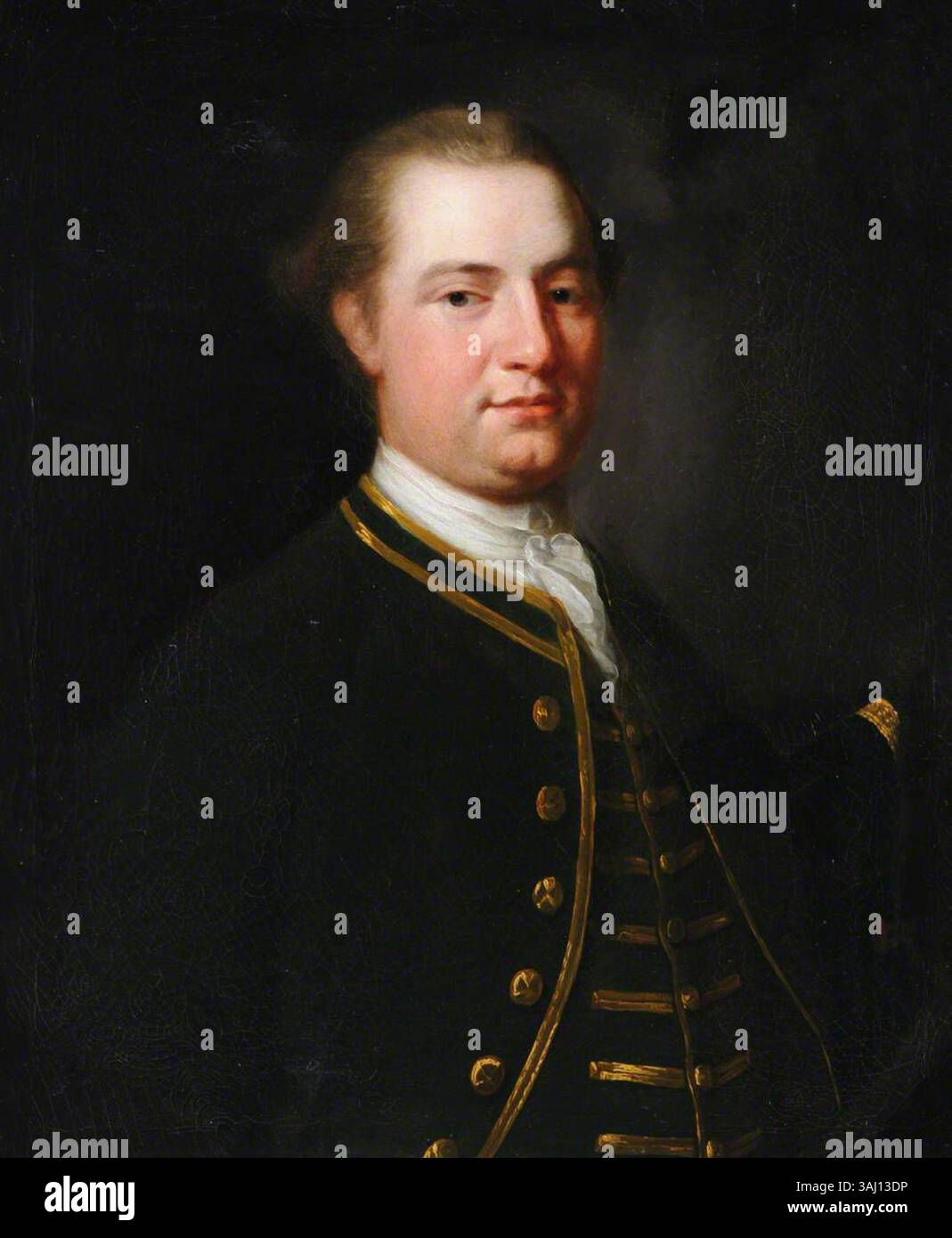 The portrait of Isaac Littledale (1736-1791), an English figure ...