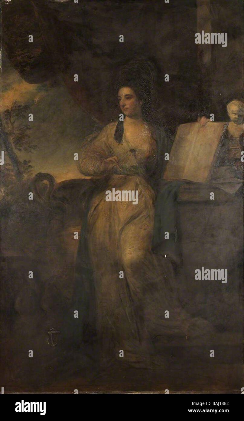 This portrait of Susanna Maria Hill, Lady Broughton-Delves, painted ...