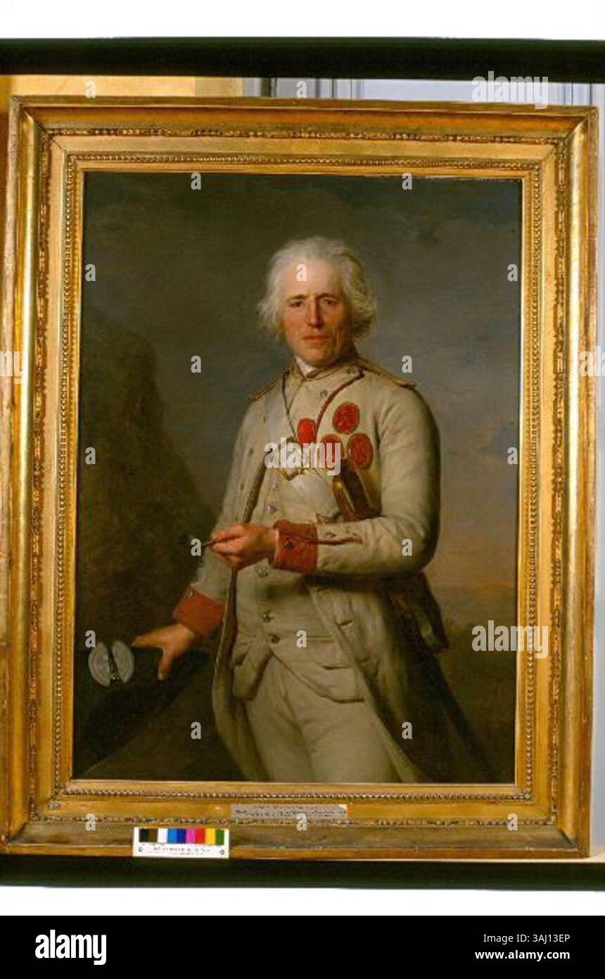This 1788 portrait by Antoine Vestier depicts Jean Theurel, the dean of ...