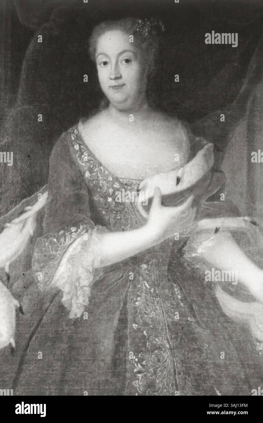Gisela Agnes von Rath (1669-1740), Duchess of Anhalt-Köthen, is ...