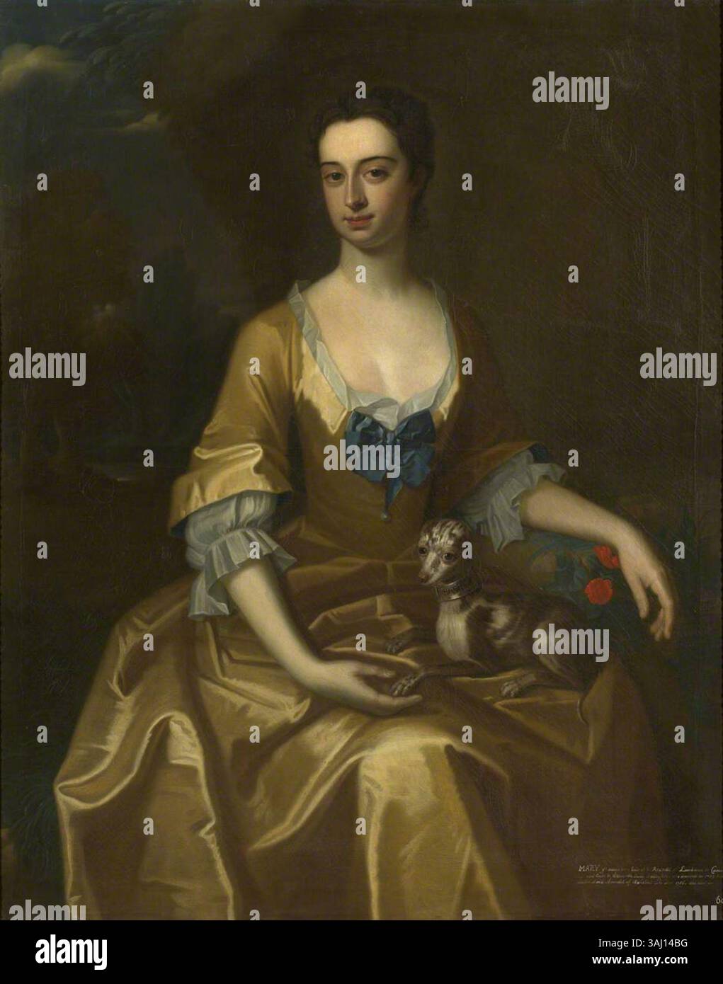 This portrait, attributed to Enoch Seeman the younger, features Lady ...
