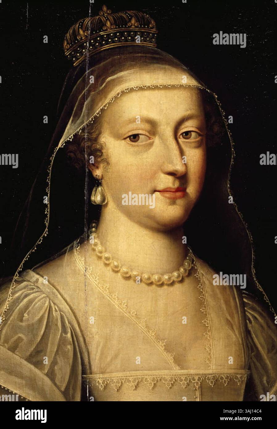 A 17th-century oil on canvas by Frans Pourbus the Younger, depicting ...