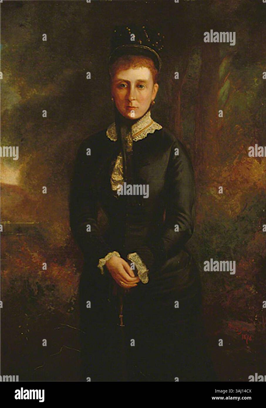 *Portrait of HRH Princess Alice*, painted by Henry Gales in 1878 ...