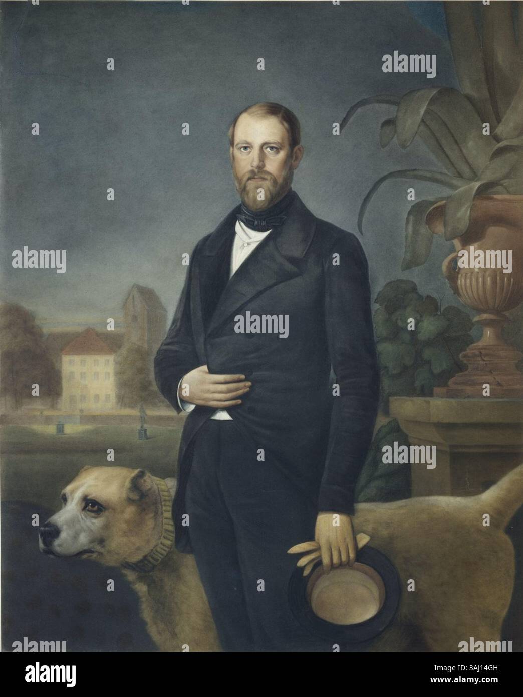 This portrait of Otto von Bismarck, created around 1850, was an ...