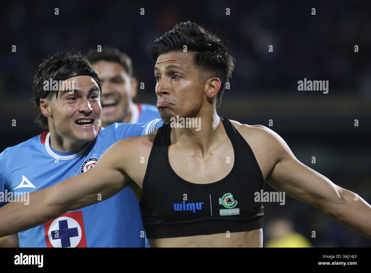 Mexico City, Mexico. 09th Apr, 2025. Angel Sepulveda #9 of Cruz Azul ...
