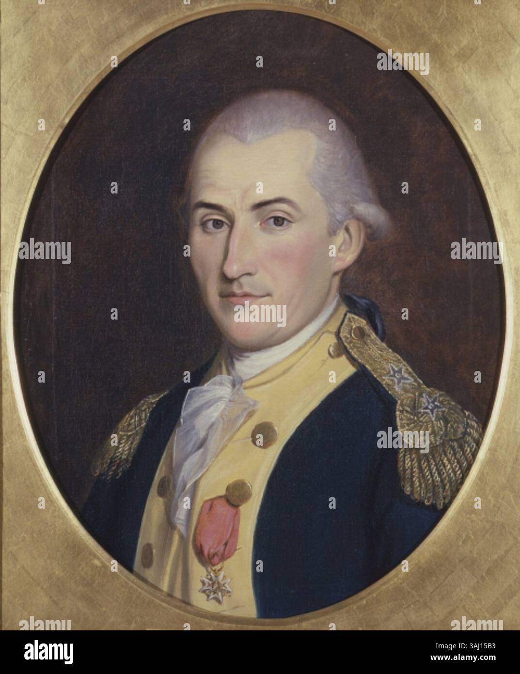 This portrait by Charles Willson Peale, created between 1781 and 1784 ...