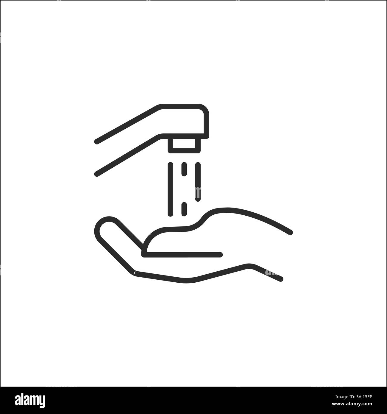 Hand Washing icon Stock Vector Image & Art - Alamy