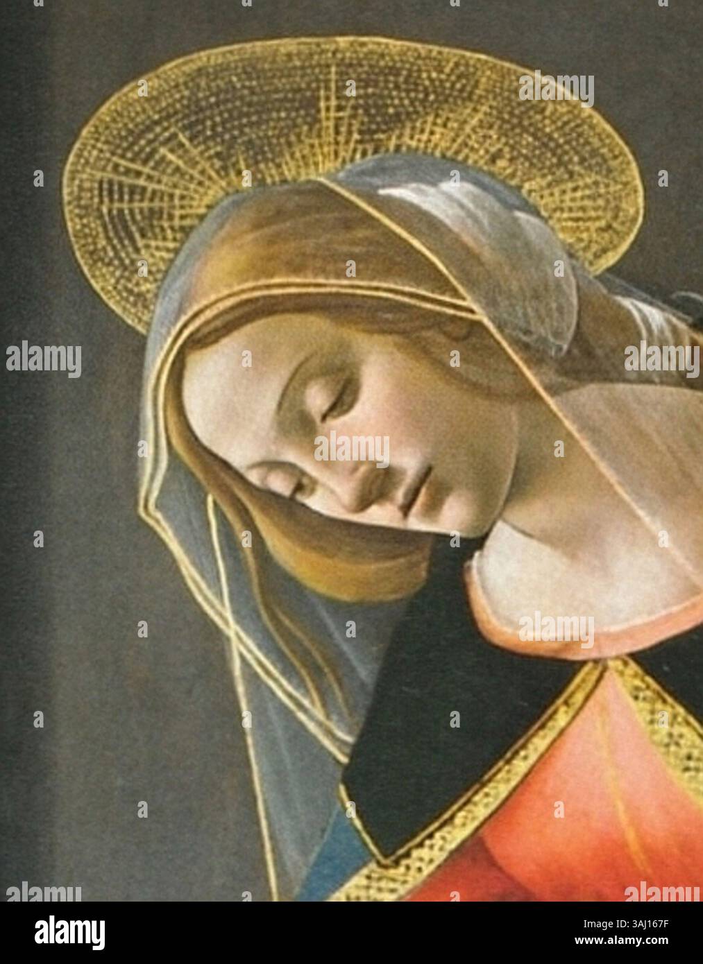 Sandro Botticelli’s 'Annunciazione' (Annunciation), painted between ...