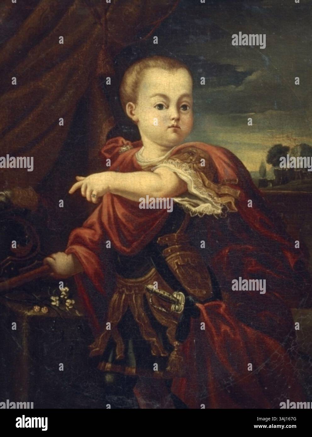 This portrait, created in the early 1740s by an unidentified artist ...