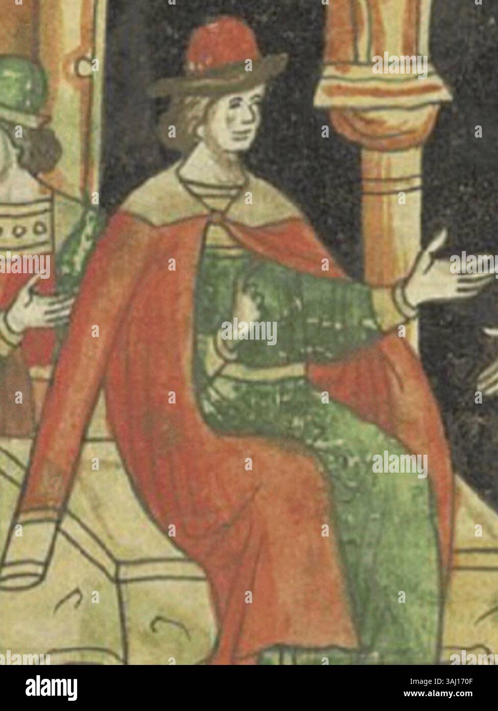 A page from the Facial Chronicle, illustrated by anonymous Russian ...