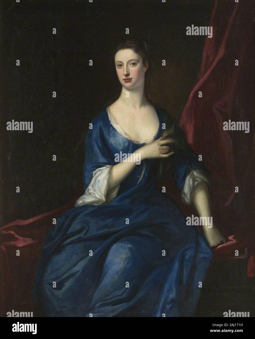 This portrait, painted circa 1726, depicts Elizabeth Rooper, Lady ...