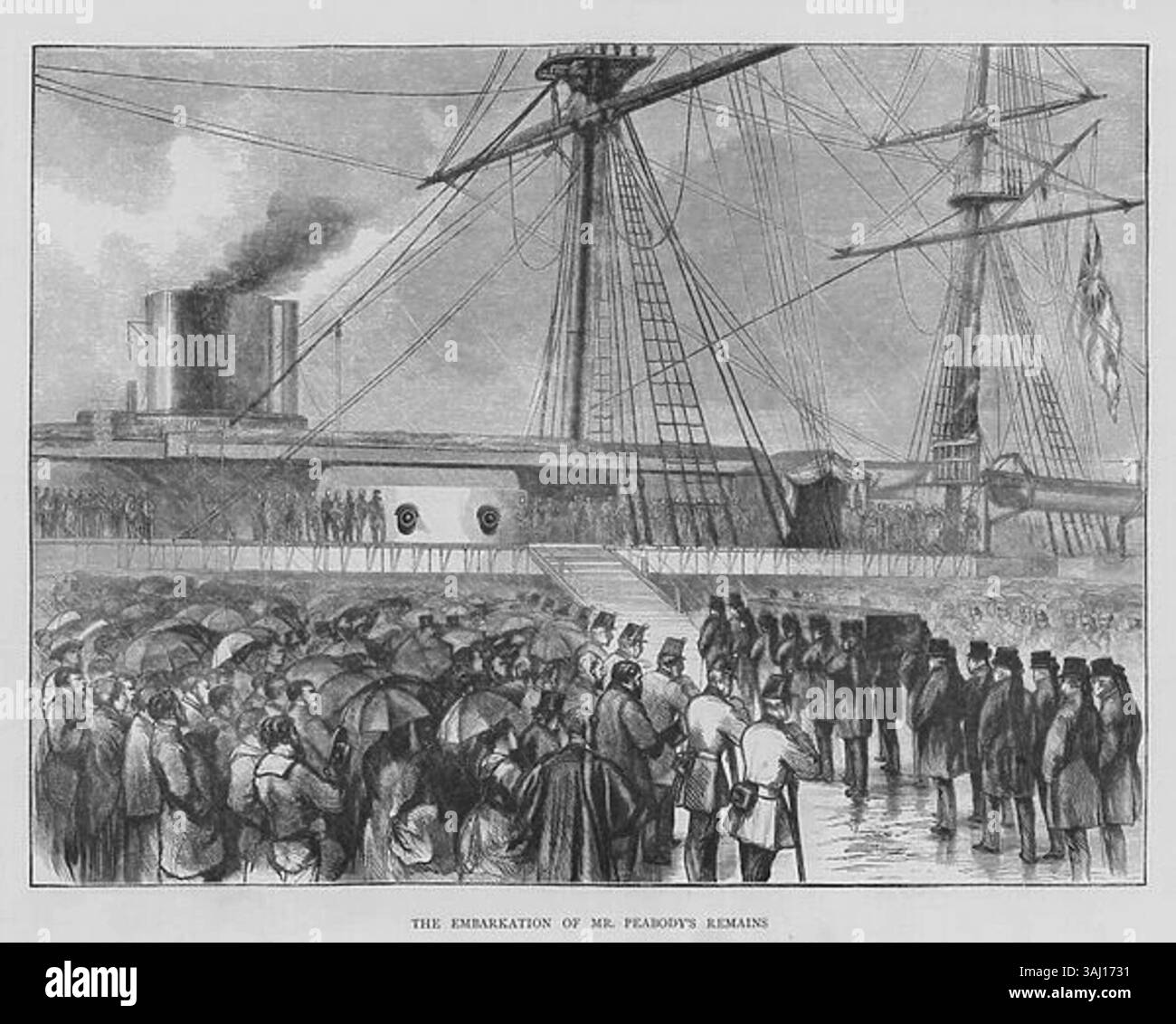 This illustration from The Graphic, December 25, 1869, depicts the ...