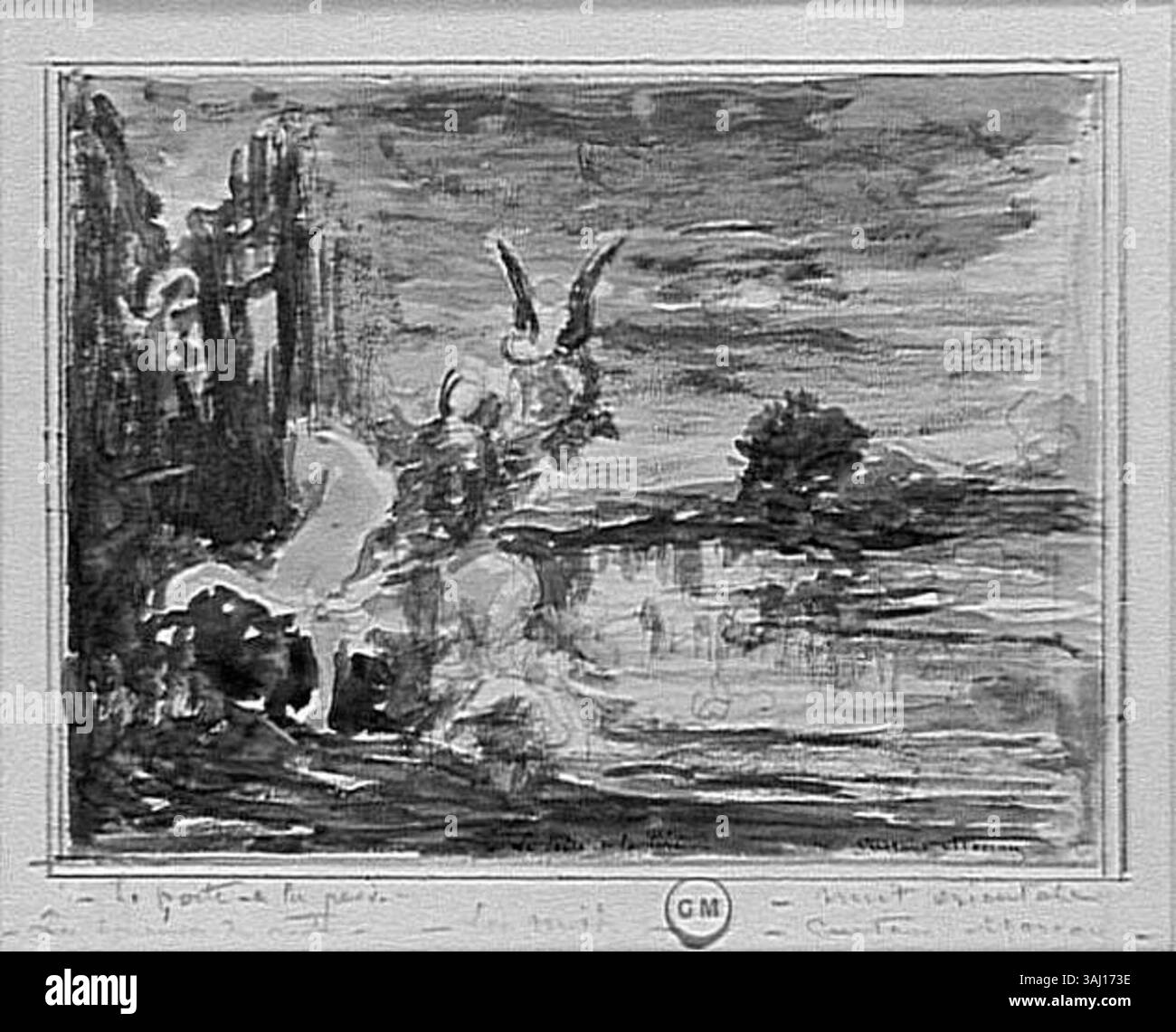 'Le poète et la Péri' is a painting by Gustave Moreau depicting the ...