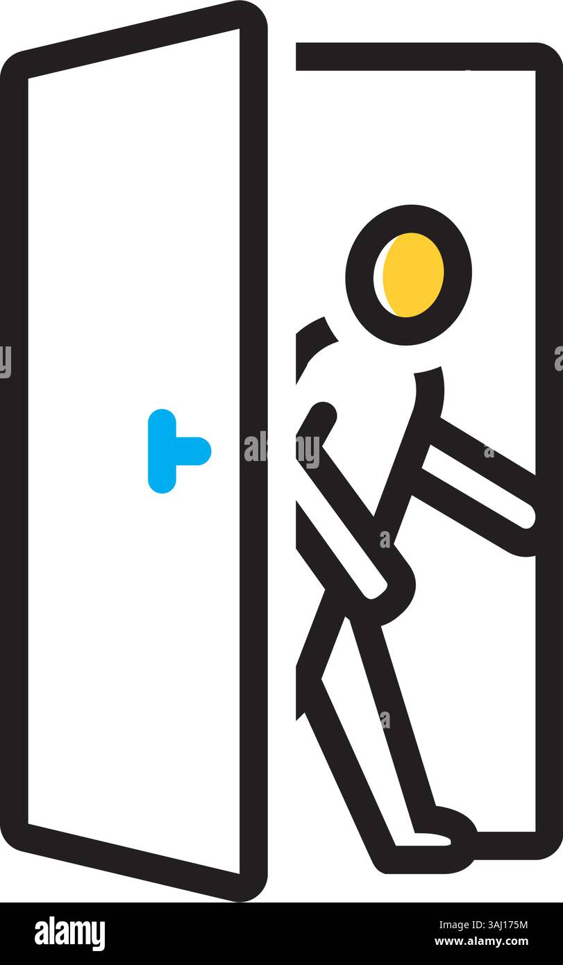 Icon for access,entry Stock Vector Image & Art - Alamy