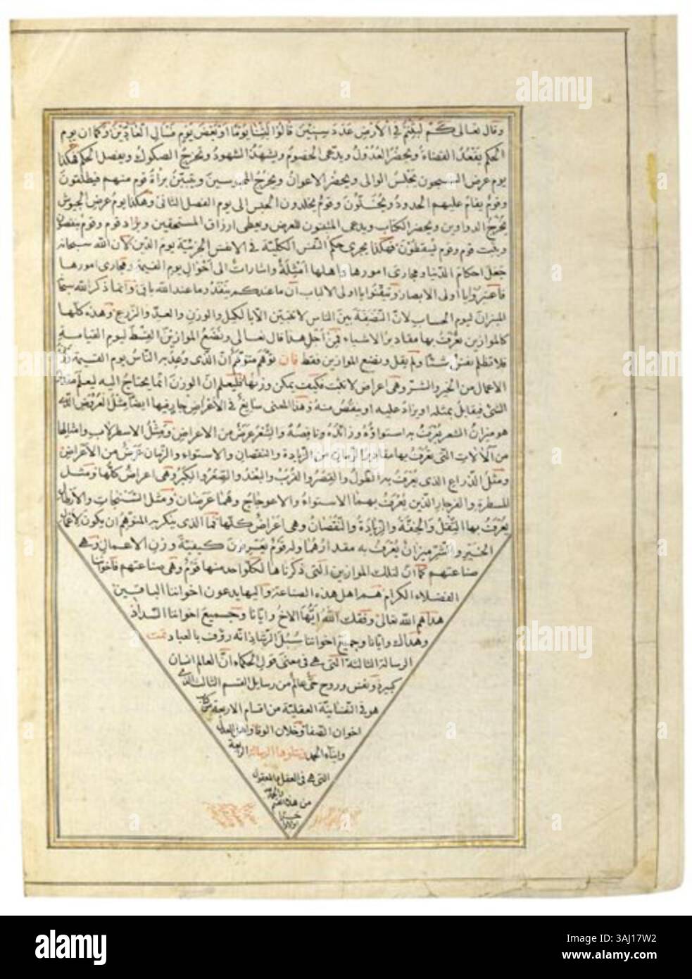 The 'Kitab Ikhwan al-Safa', an Arabic manuscript from late Safavid Iran ...