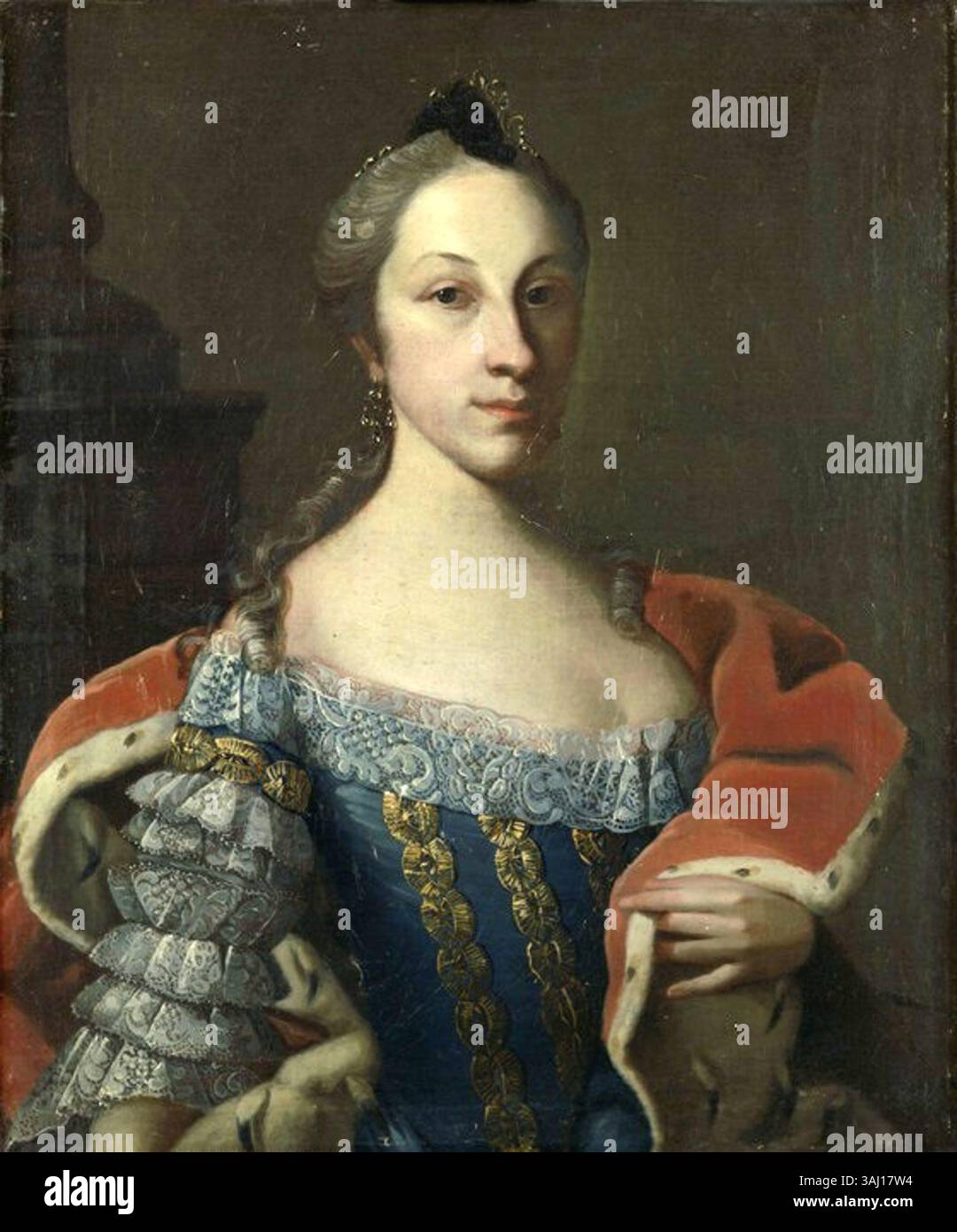 Portrait of Anna Friederike Wilhelmine, Princess of Hessen-Philippsthal ...