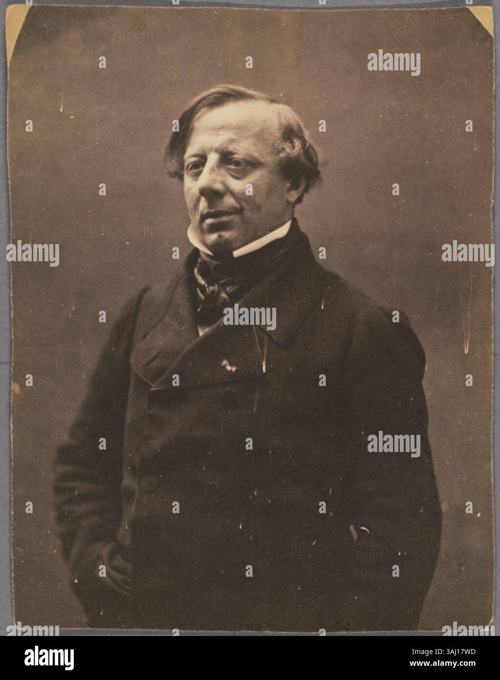 This salted paper print, created by the famous photographer Nadar ...