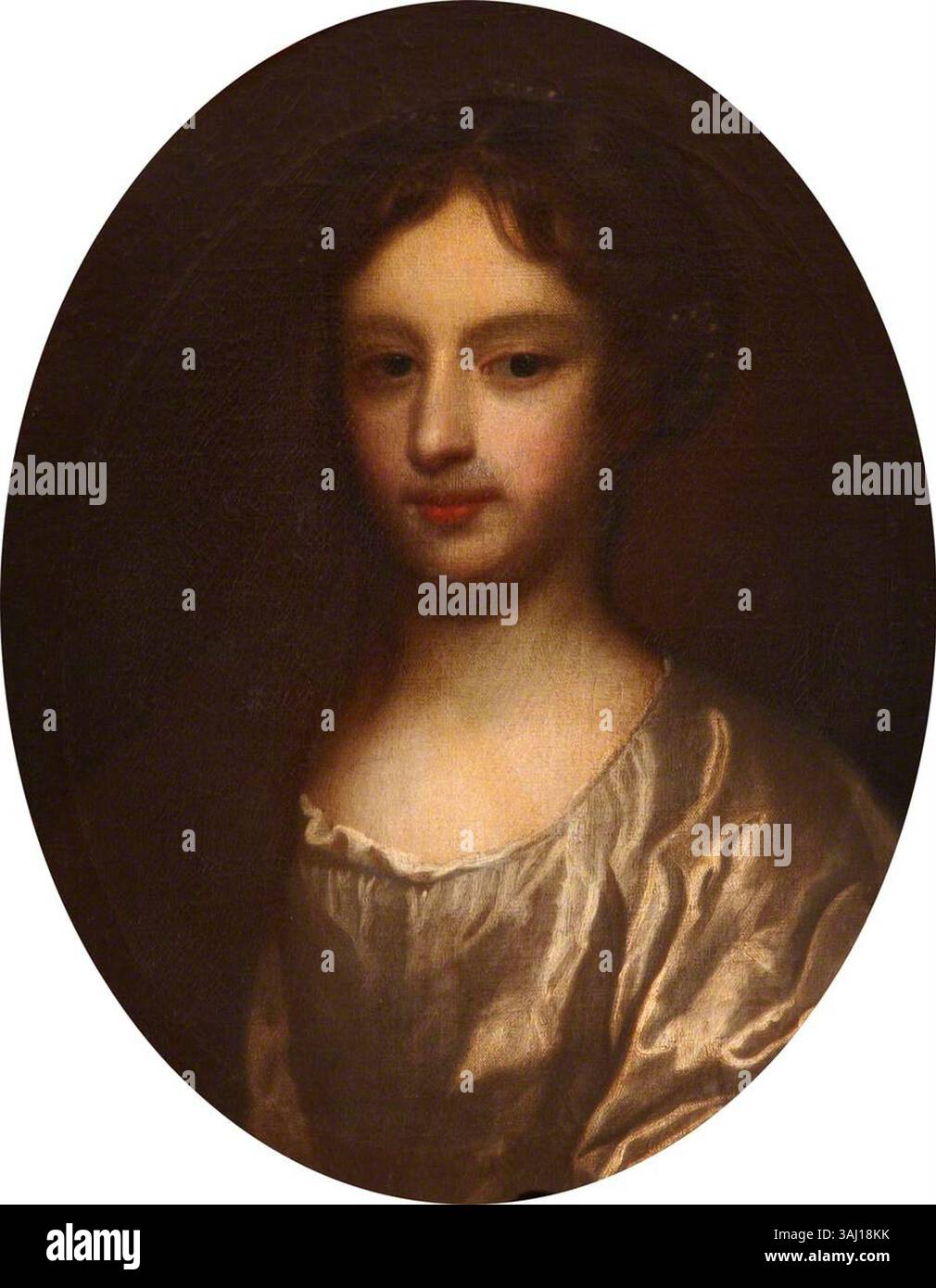 This portrait, attributed to Mary Beale, features The Honourable ...