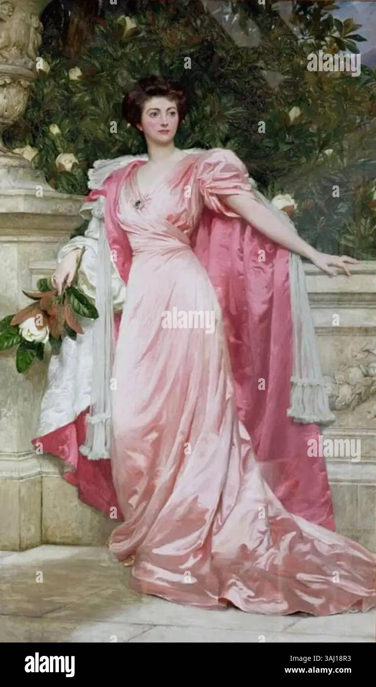 This 1906 painting by Frank Bernard Dicksee portrays Constance, Duchess ...