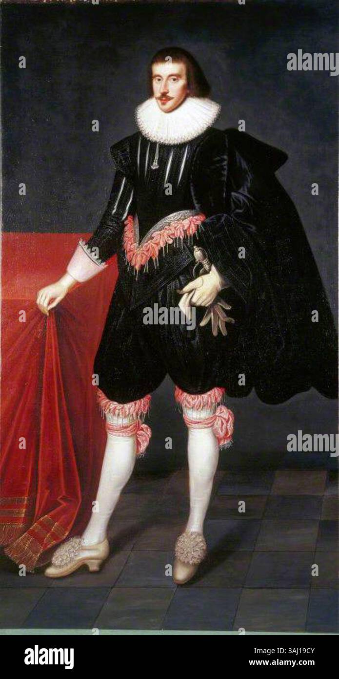 This portrait from between 1620 and 1625 depicts an unknown gentleman ...