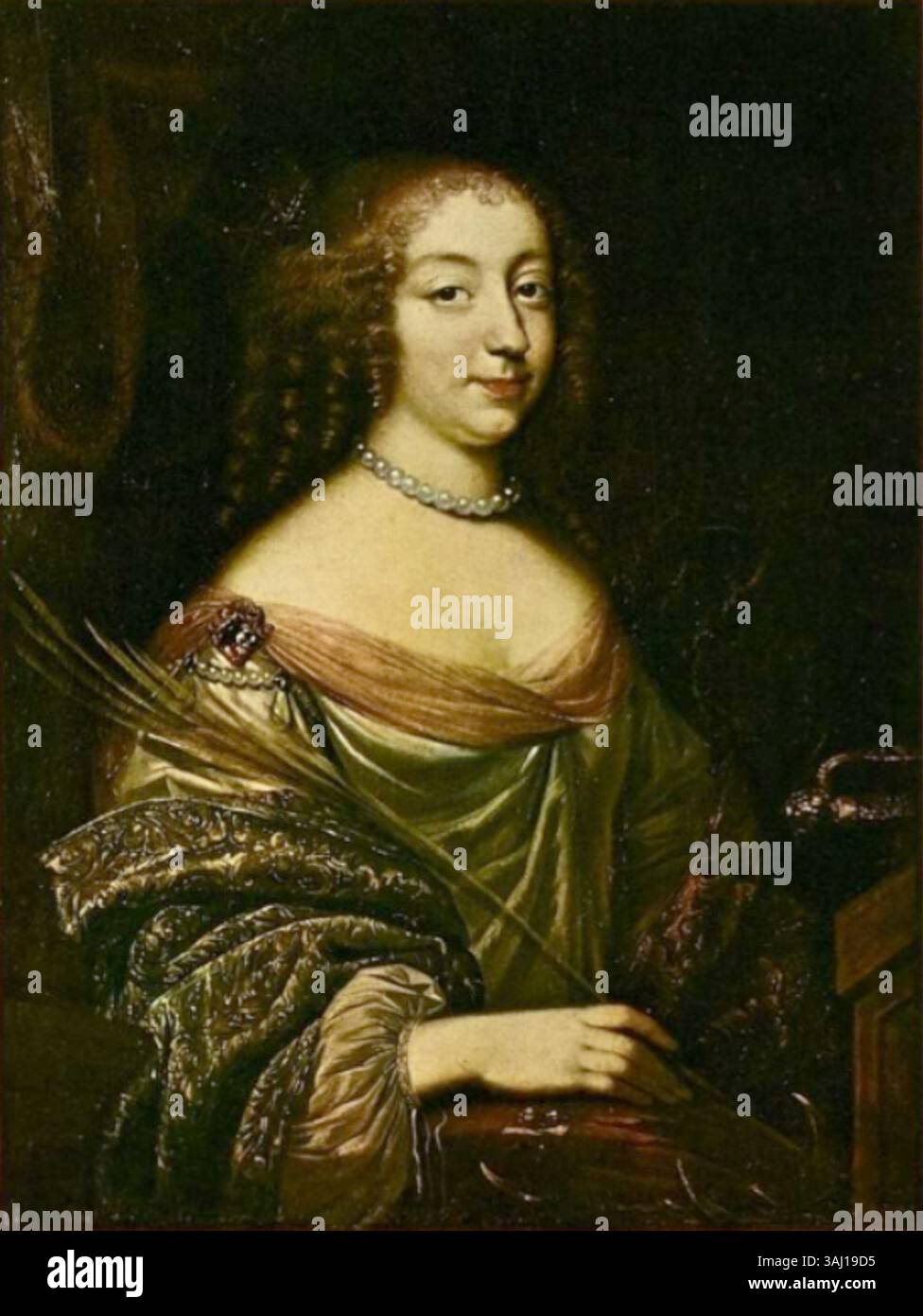 This 17th-century portrait by Pierre Mignard depicts Madame de Sévigné ...