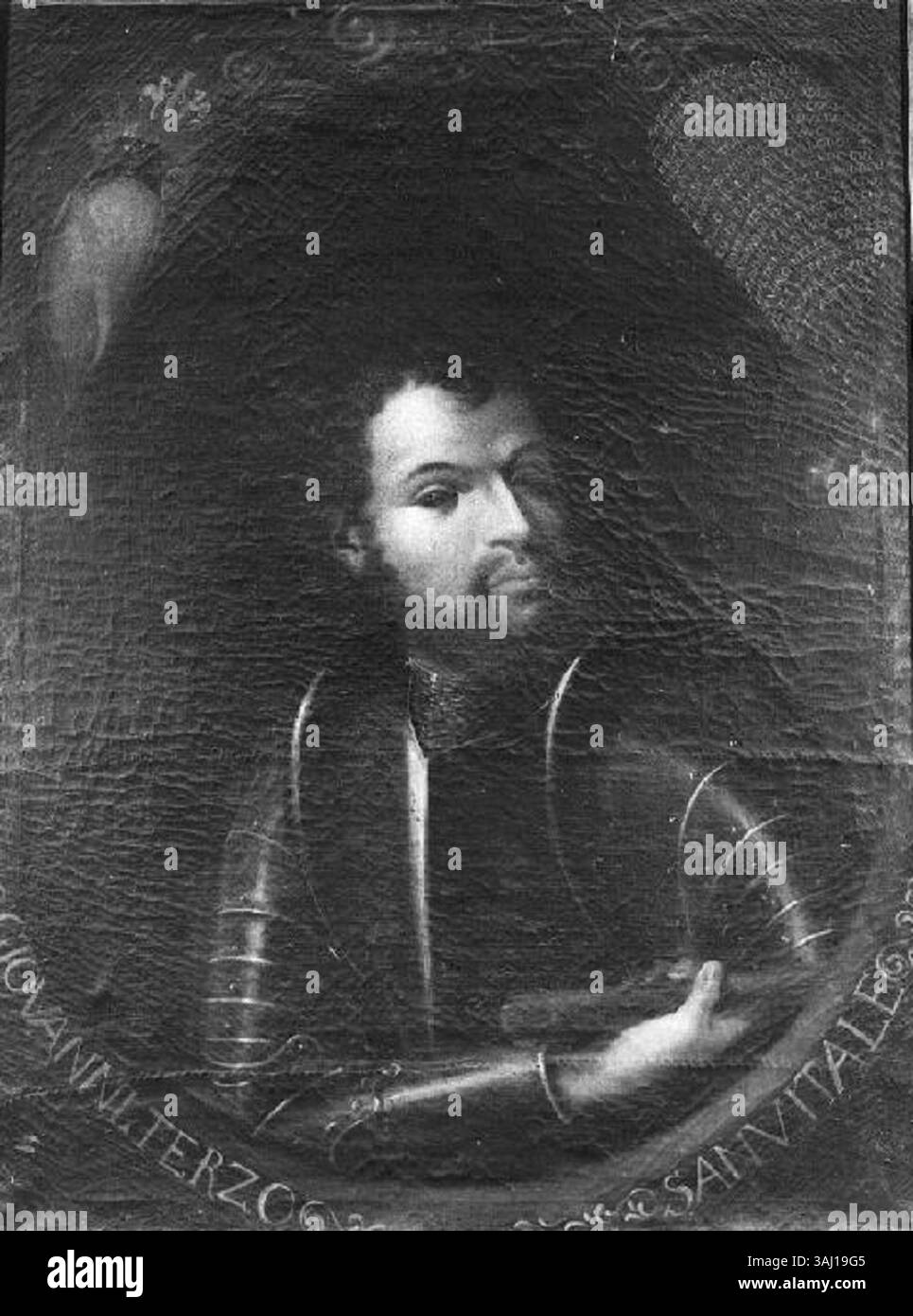 This 16th-century portrait depicts Giovanni III Sanvitale, an Italian ...