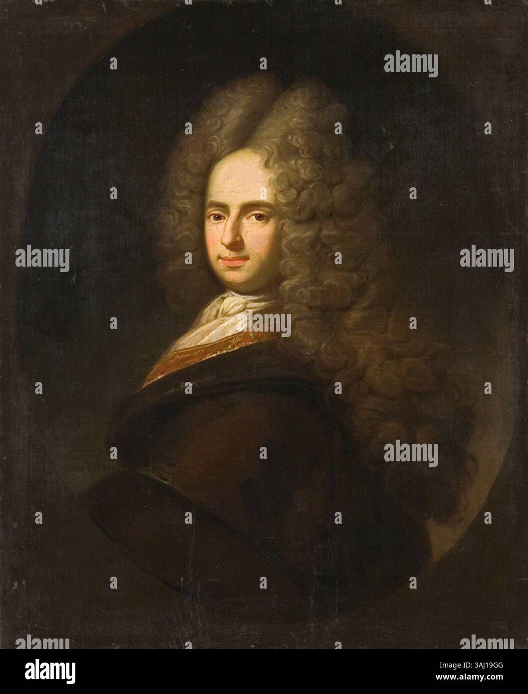 A portrait of Jakub Ludwik Sobieski, painted in the 18th century ...