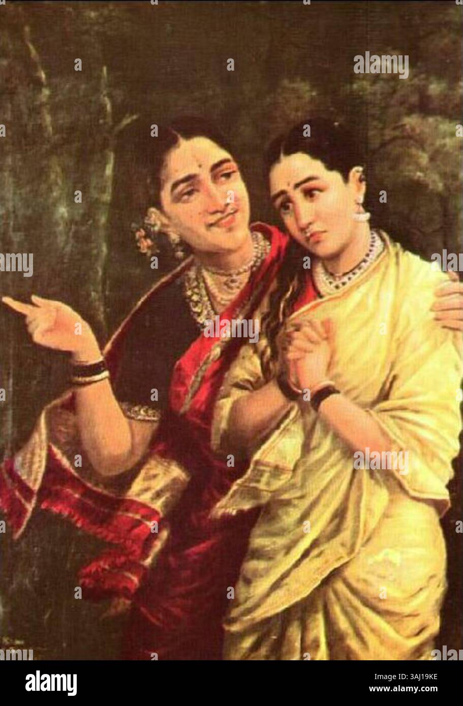 Raja Ravi Varma (1848–1906) was an influential Indian artist known for ...