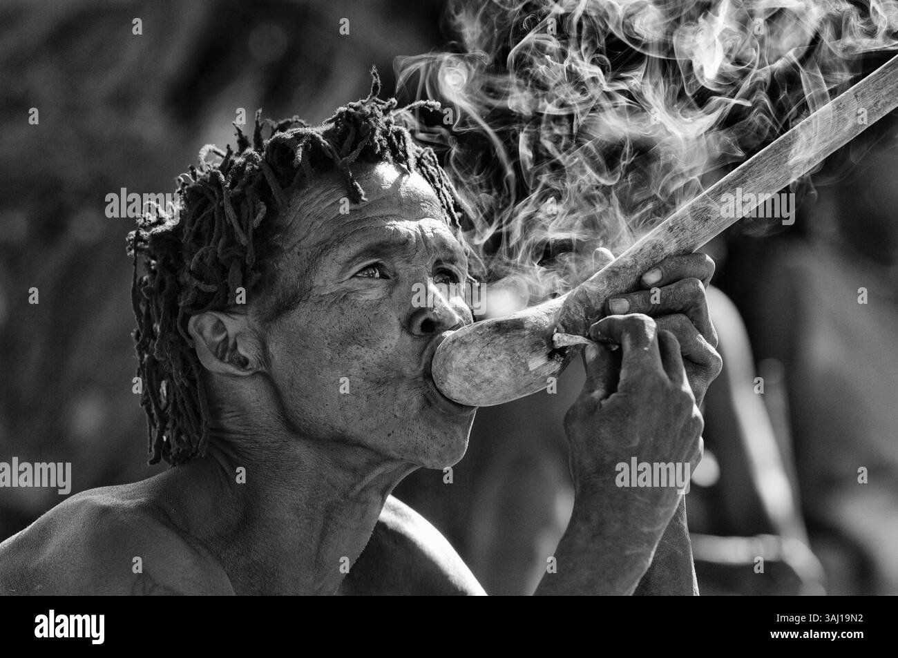 Africa, Namibia, Bushmen clan, San Stock Photo - Alamy