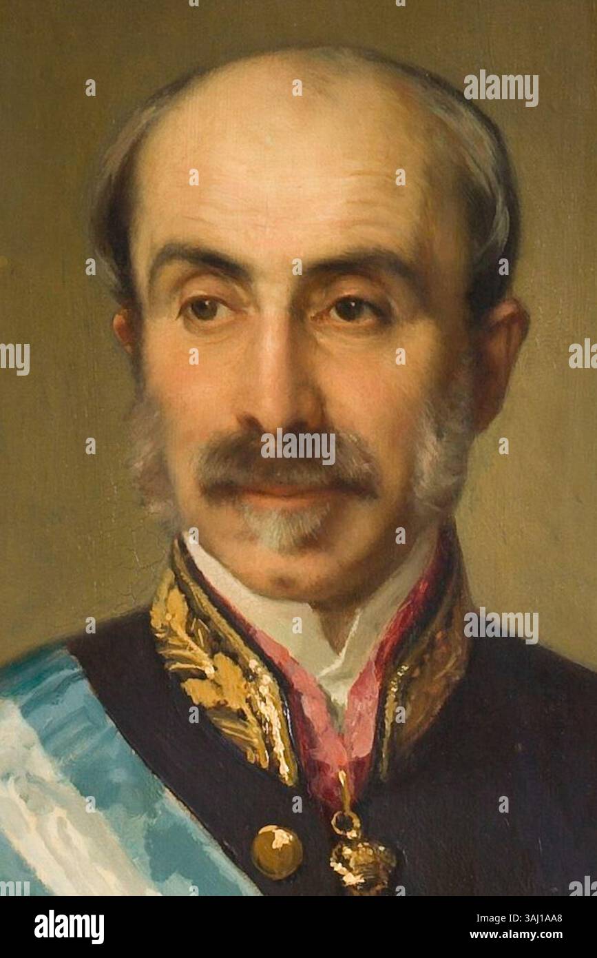This 1886 portrait by Alexandre Robert depicts Charles Antoine Ghislain ...