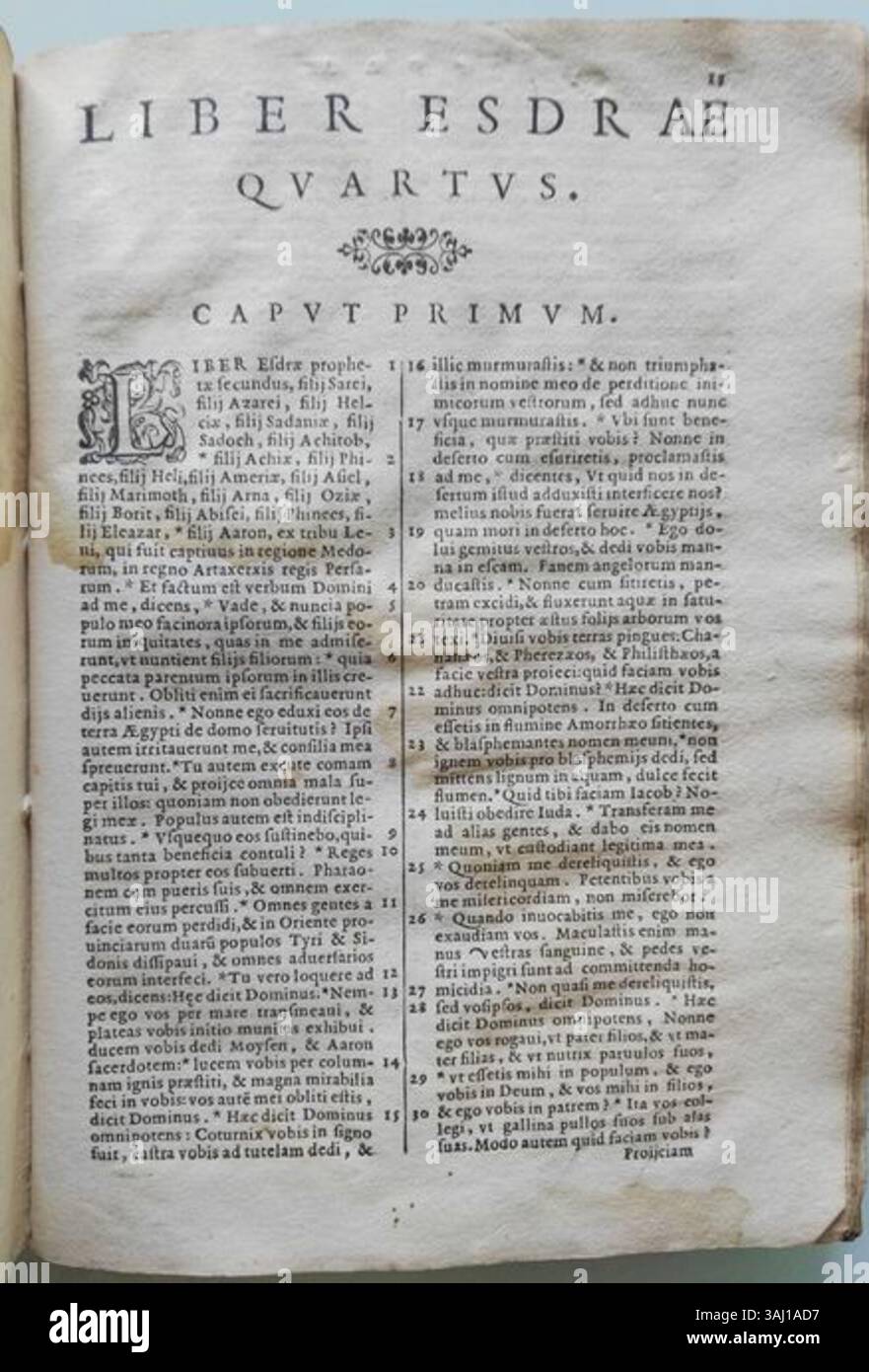 The 1598 Sixto-Clementine Vulgate includes the book of 4 Esdrae, an ...