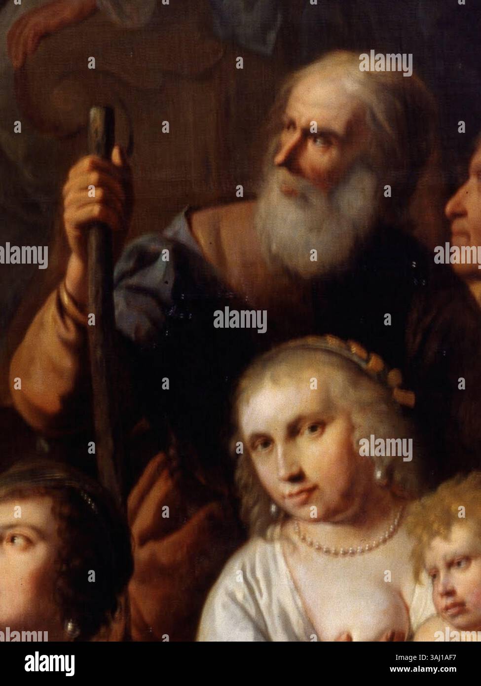 This 1659 painting by Jan van Bronchorst depicts Jethro advising Moses ...