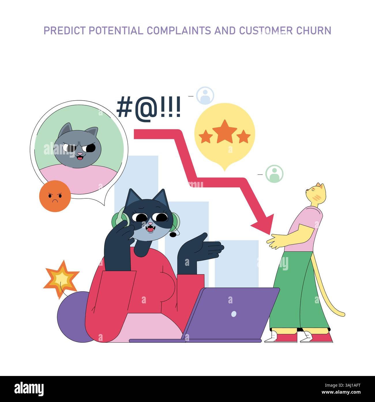 Marketing tools to analyze customer feedback and predict potential complaints. Emphasizes ...