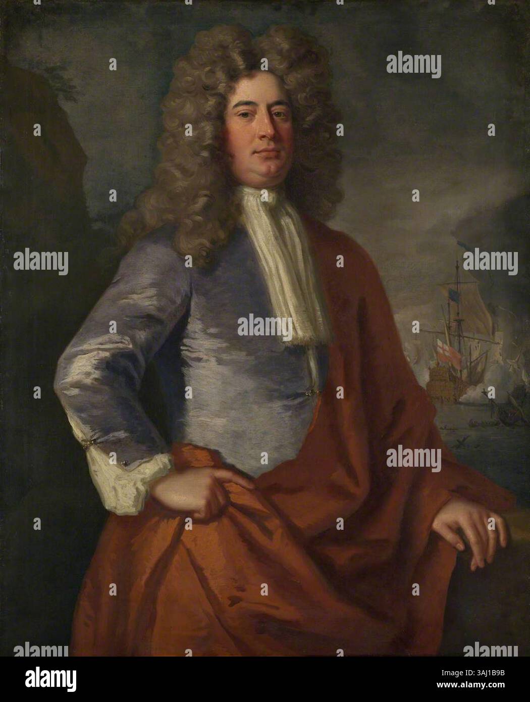 A portrait of Admiral Matthew Aylmer, 1st Baron Aylmer, painted circa ...