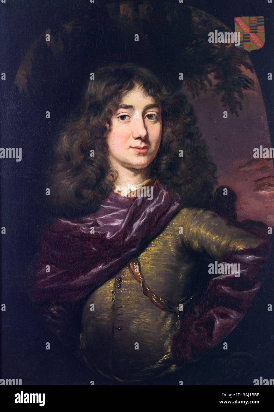 This portrait by Nicolaes Maes, painted in 1675, depicts Cornelis ...