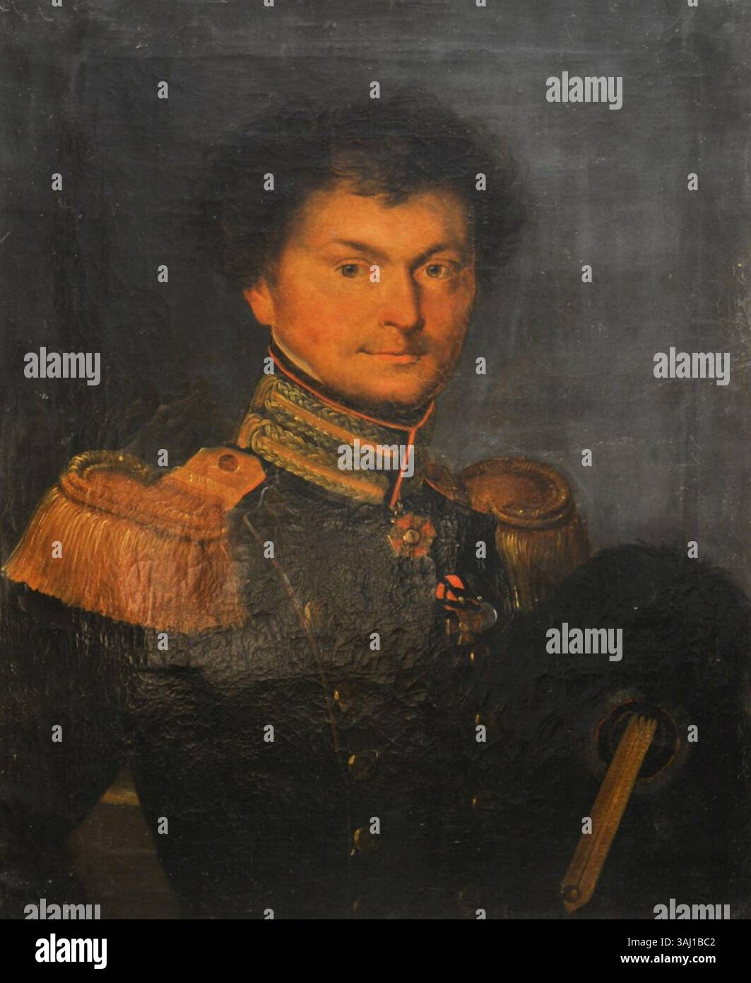 This early 19th-century portrait of Alexander Petrovich Prozorovskiy ...