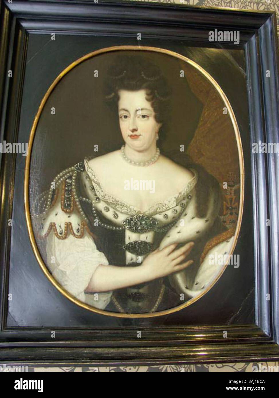 Portrait of Mary, wife of Stadtholder William III, painted between 1650 ...